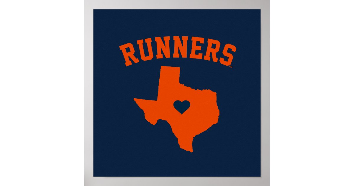 University of Texas State Love Poster | Zazzle