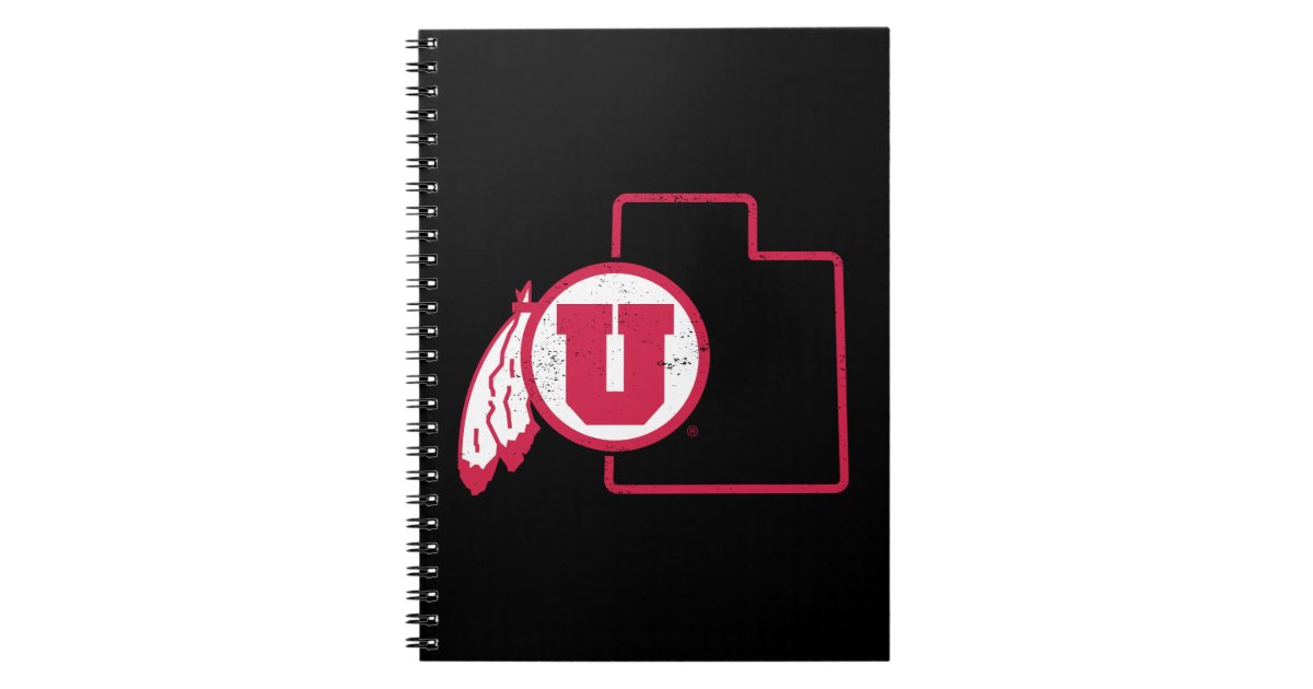 University of Utah | Classic State Logo Notebook | Zazzle