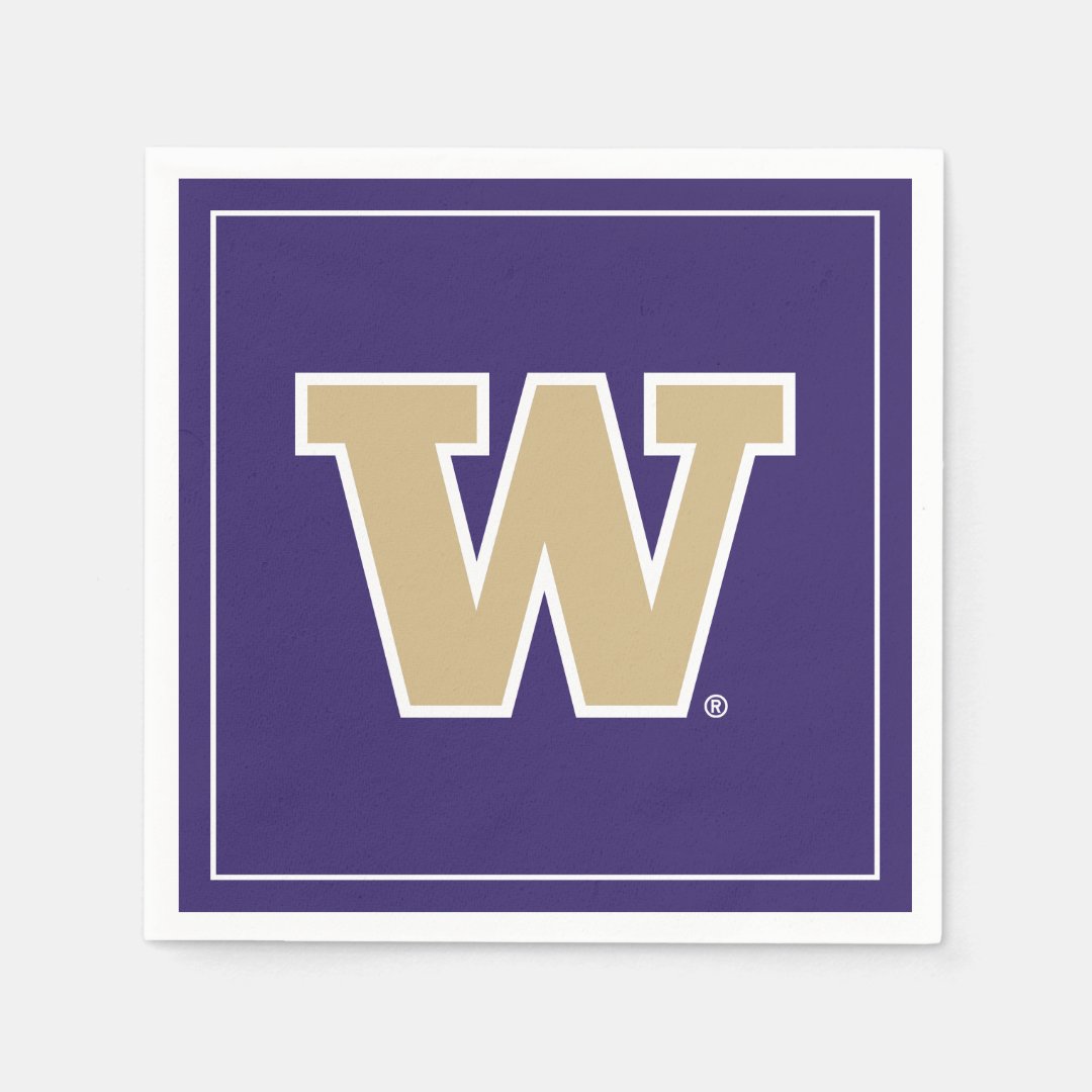 University of Washington Napkins | Zazzle