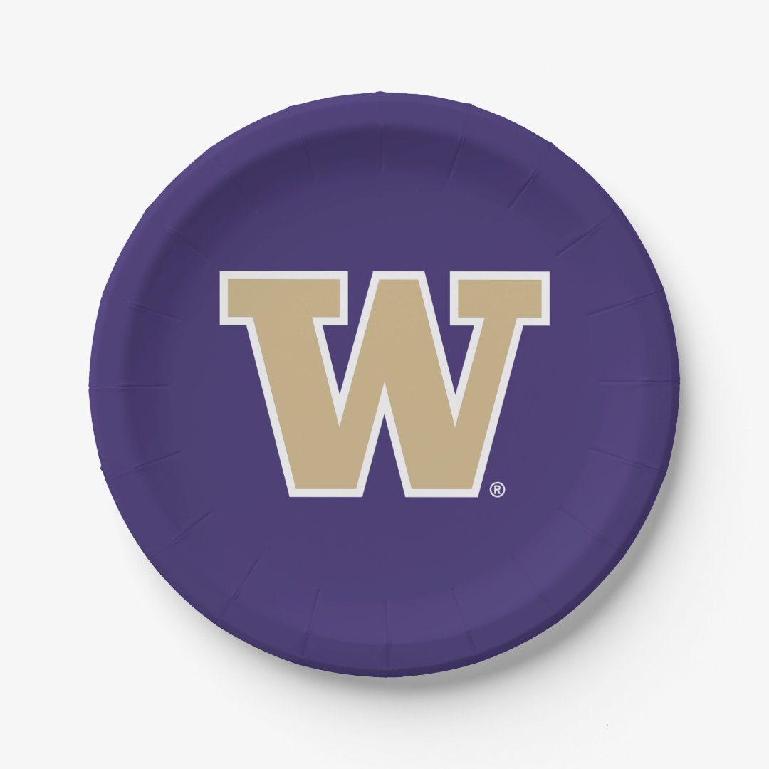 University of Washington Paper Plates | Zazzle