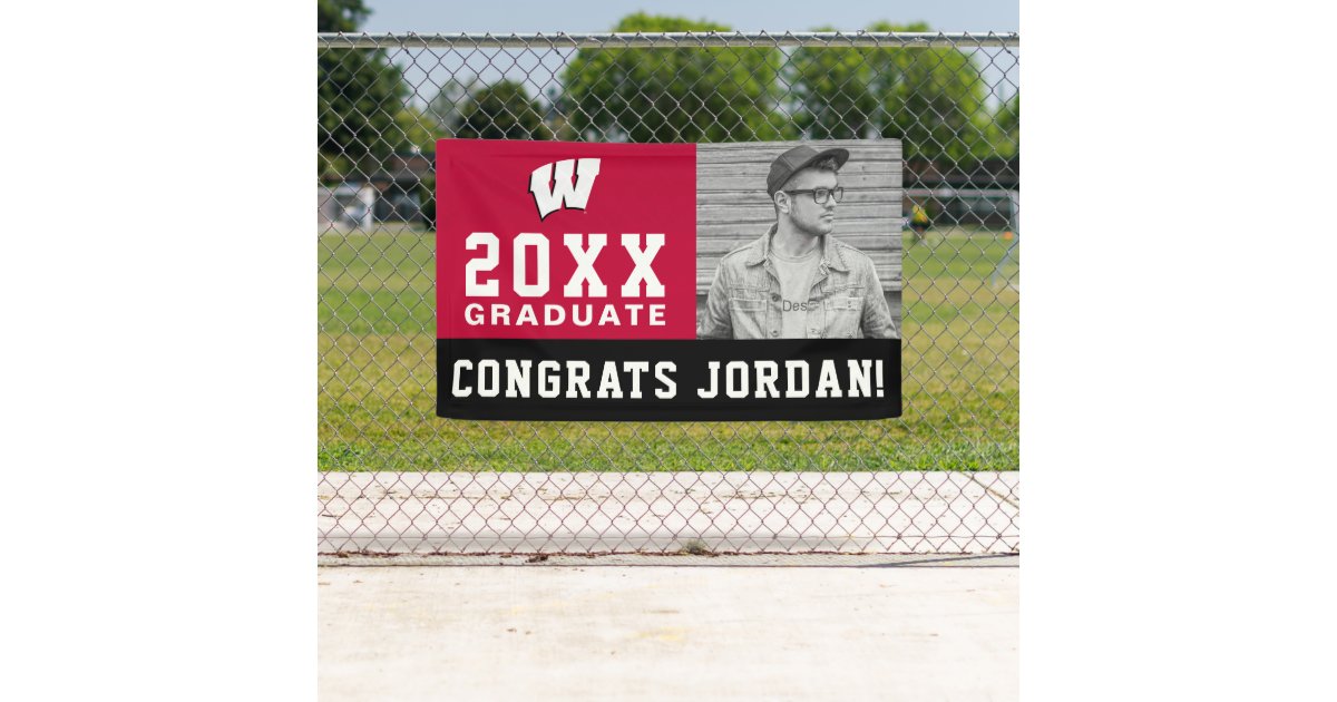 University of Wisconsin Graduate Banner | Zazzle