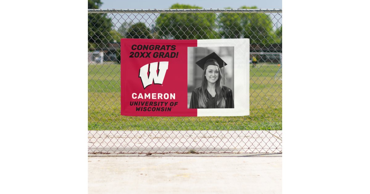 University of Wisconsin Graduate Banner | Zazzle