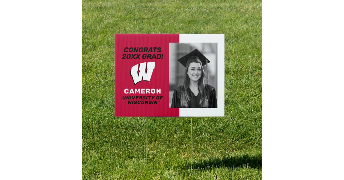 University of Wisconsin Graduate Sign | Zazzle