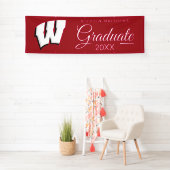 University of Wisconsin | Graduation Banner | Zazzle