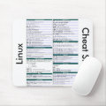 Unix/Linux Command Cheat Sheet Mouse Pad | Zazzle