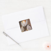 Unknown Girl, aged 20, 1587 Square Sticker | Zazzle