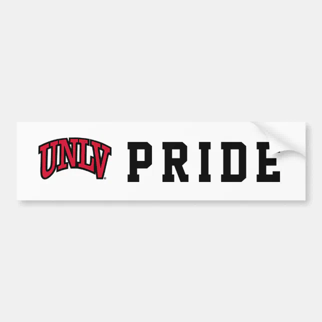 UNLV BUMPER STICKER | Zazzle