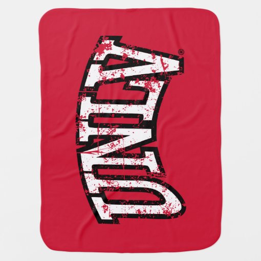 UNLV Distressed Baby Blanket | Zazzle