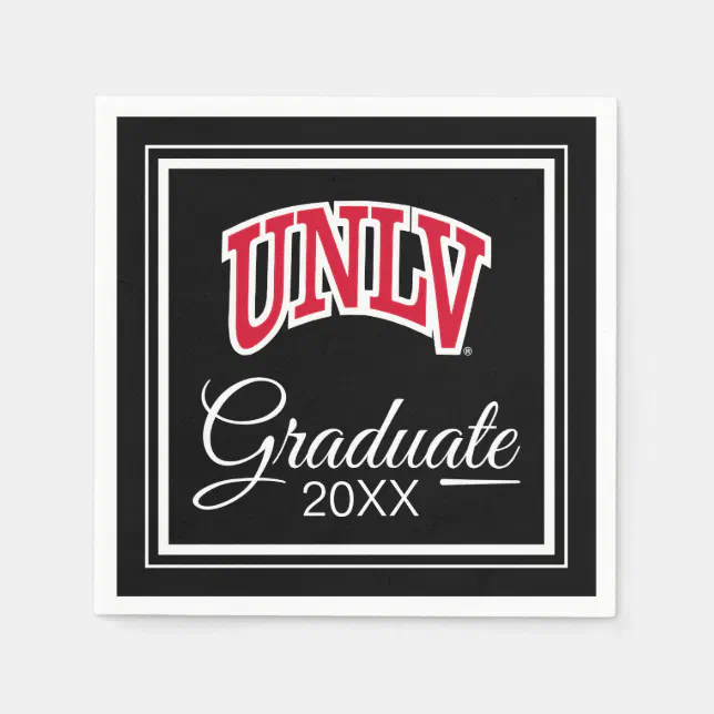 UNLV Graduation Napkins | Zazzle