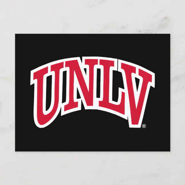 UNLV INVITATION POSTCARD | Zazzle