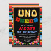 UNO fiesta birthday party invitation | Zazzle
