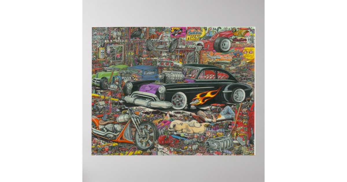 Unorganized Bliss Poster | Zazzle