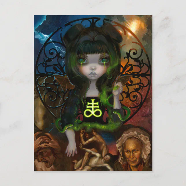 "Unseelie Court: Envy" ©Jasmine Becket-Griffith Postcard | Zazzle