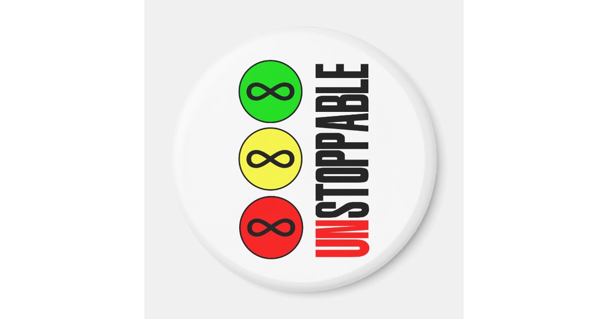 Unstoppable Infinity Stop Sign Flyer Zazzle