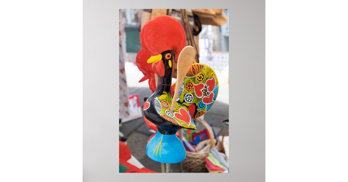 Unusual Chicken Spoon Rest Poster | Zazzle
