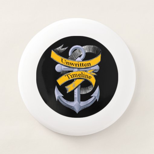 Unwritten Timeline Frisbee | Zazzle