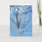 Denim - Blue Jean Pocket Card | Zazzle.com
