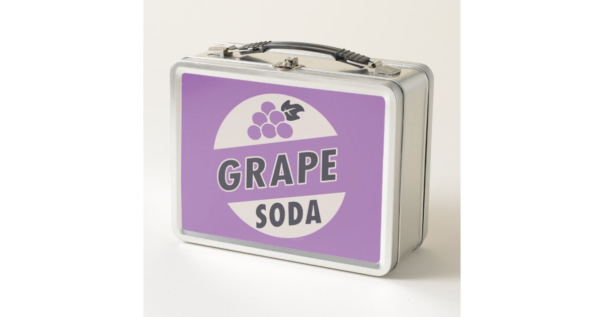 UP | Grape Soda Metal Lunch Box | Zazzle