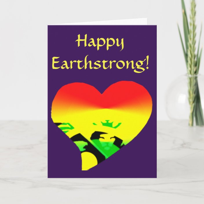 Up! Happy Earthstrong Thank You Card | Zazzle.com