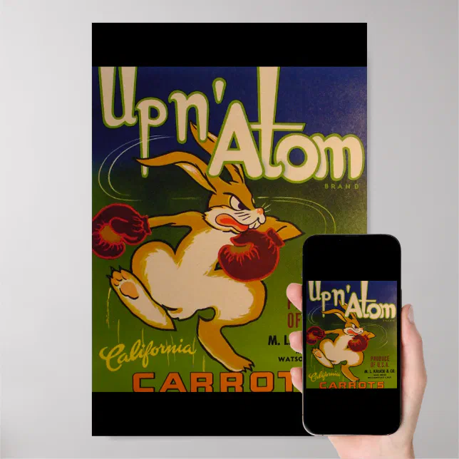 Up N Atom Poster | Zazzle