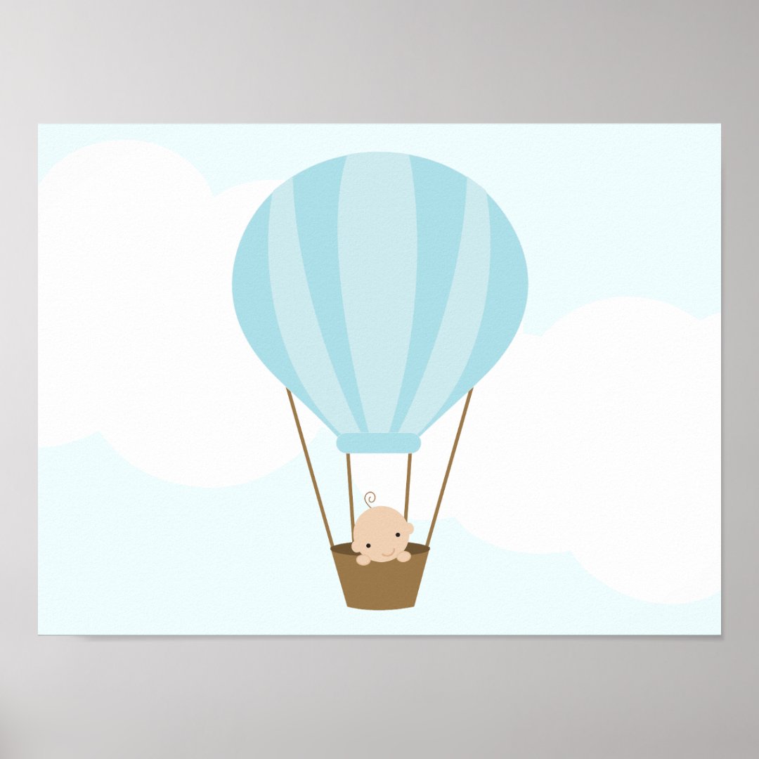 Up, Up and Away! Children's Wall Art | Zazzle