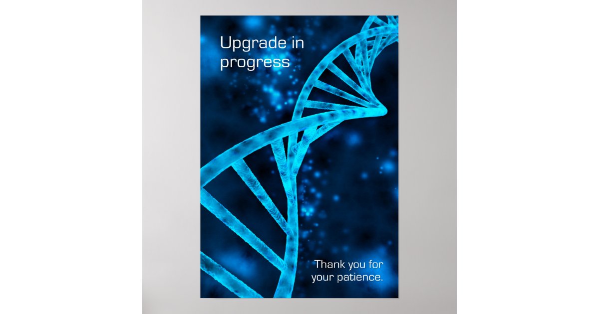 Upgrade Poster | Zazzle