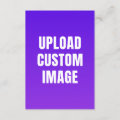 Upload Custom Image - Add Your Own To Print On A Announcement | Zazzle