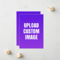 Upload Custom Image - Add Your Own To Print On A Announcement | Zazzle