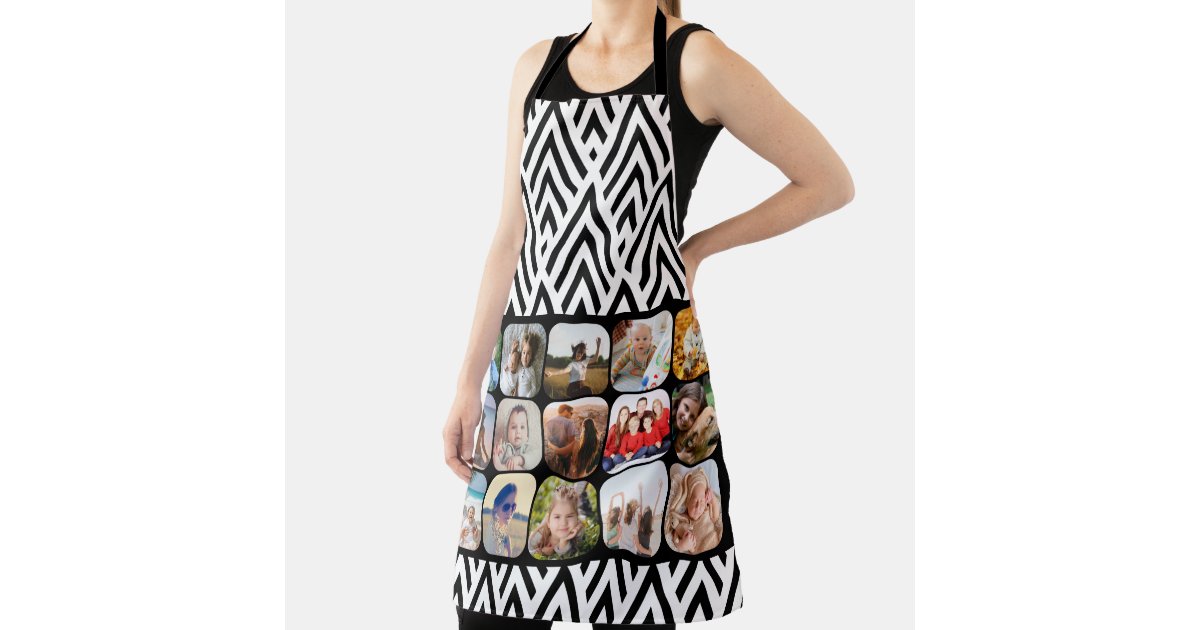 Upload photo apron | Zazzle