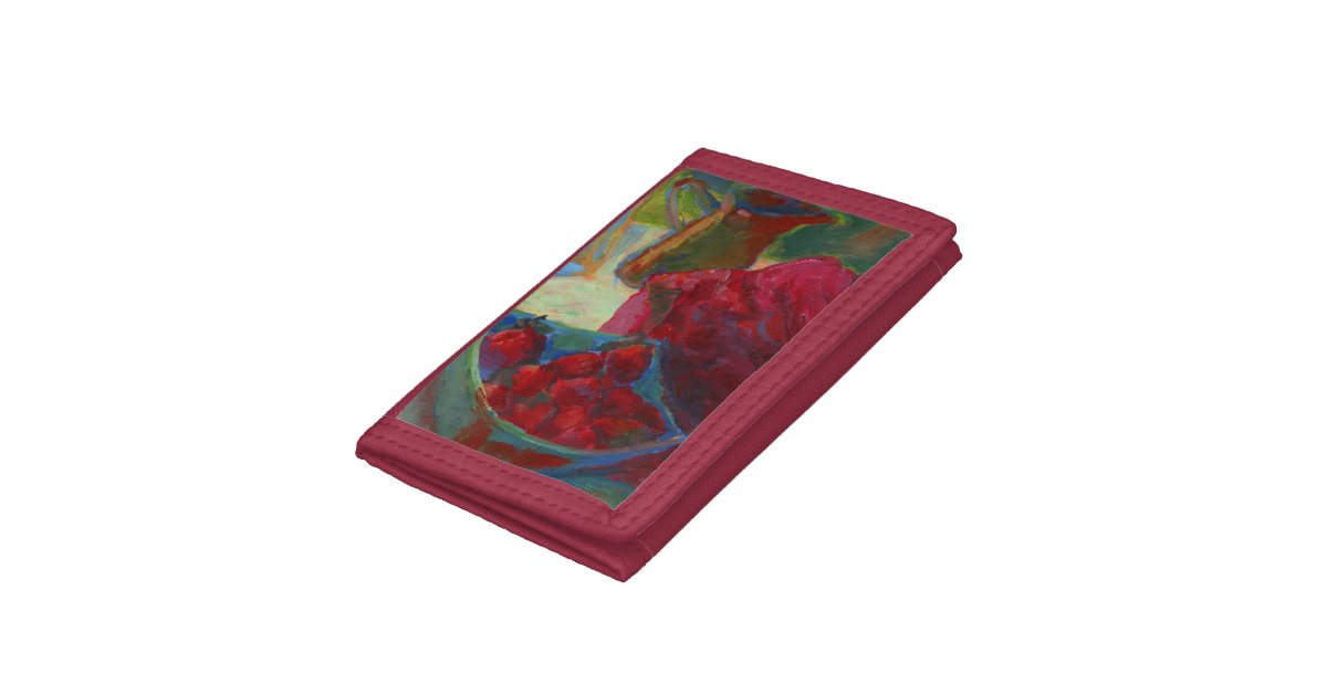 Upload Your Artwork | Turn Custom Painting to Trifold Wallet | Zazzle
