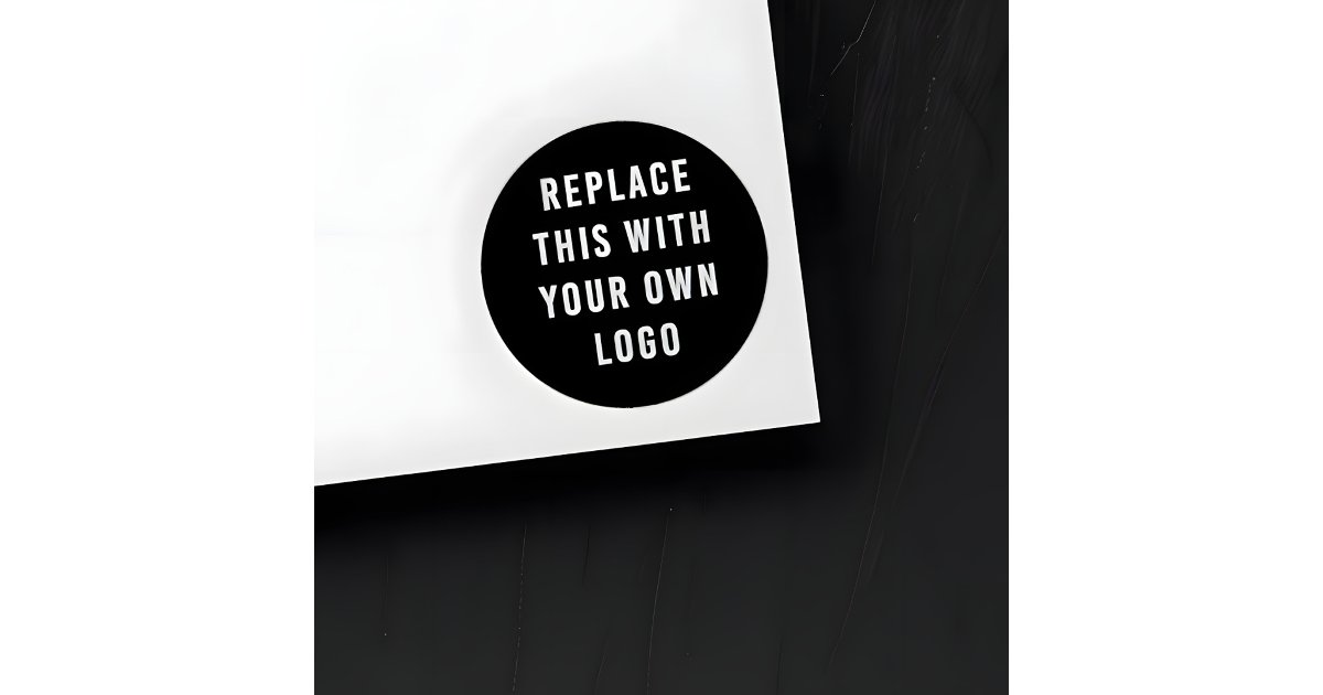 Upload Your Business Logo Template Self-inking Stamp | Zazzle