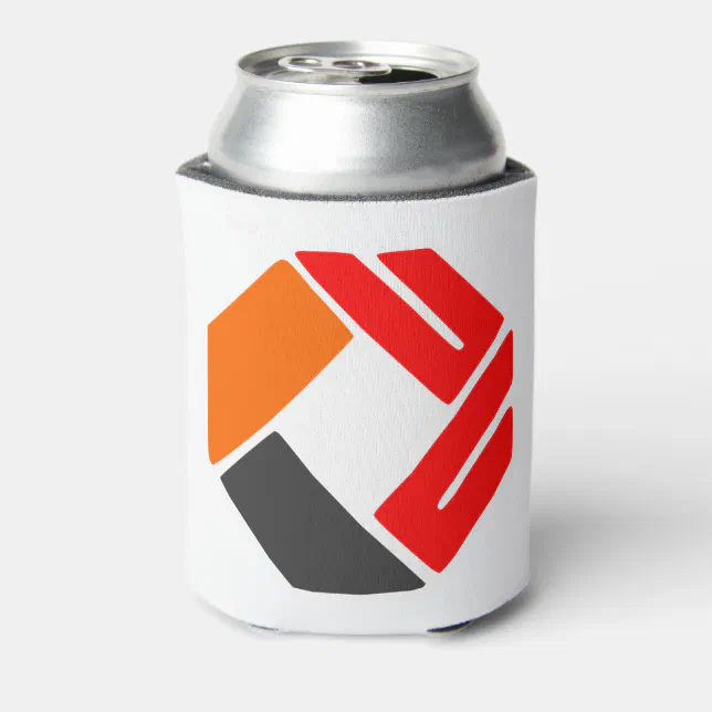 Upload your logo can cooler | Zazzle