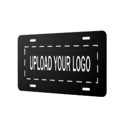 Upload your logo license plate | Zazzle