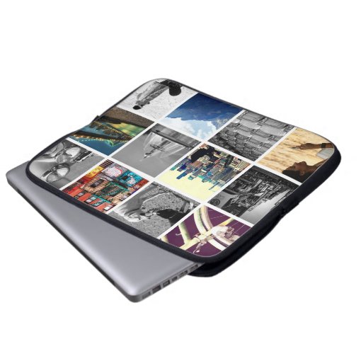 Upload-Your-Own-Photo Collage Laptop Sleeve | Zazzle