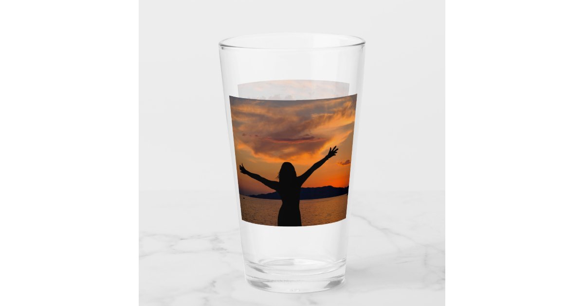 Upload your photo glass | Zazzle
