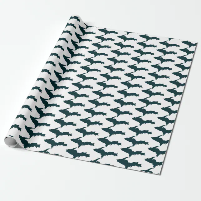 Upper Peninsula Michigan Wrapping Paper | Zazzle