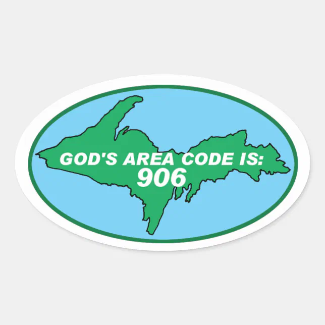 UPPER PENINSULA OF MICHIGAN YOOPER STICKERS | Zazzle