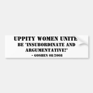 Argumentative Bumper Stickers - Car Stickers | Zazzle