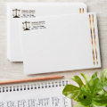 Upscale Attorney Design Envelope | Zazzle