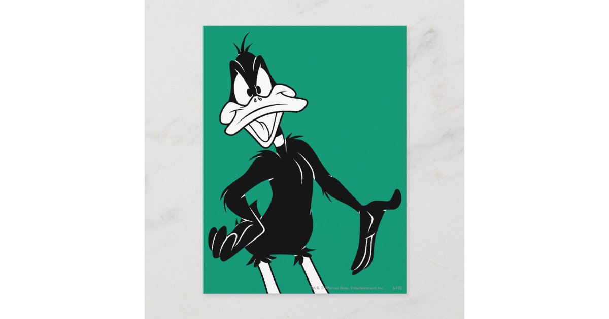 Upset DAFFY DUCK™ Postcard | Zazzle