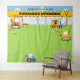 Upsherin Personalized Cute Construction BACKDROP | Zazzle
