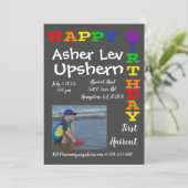 upshern upshernish upsherin invitations invitation | Zazzle