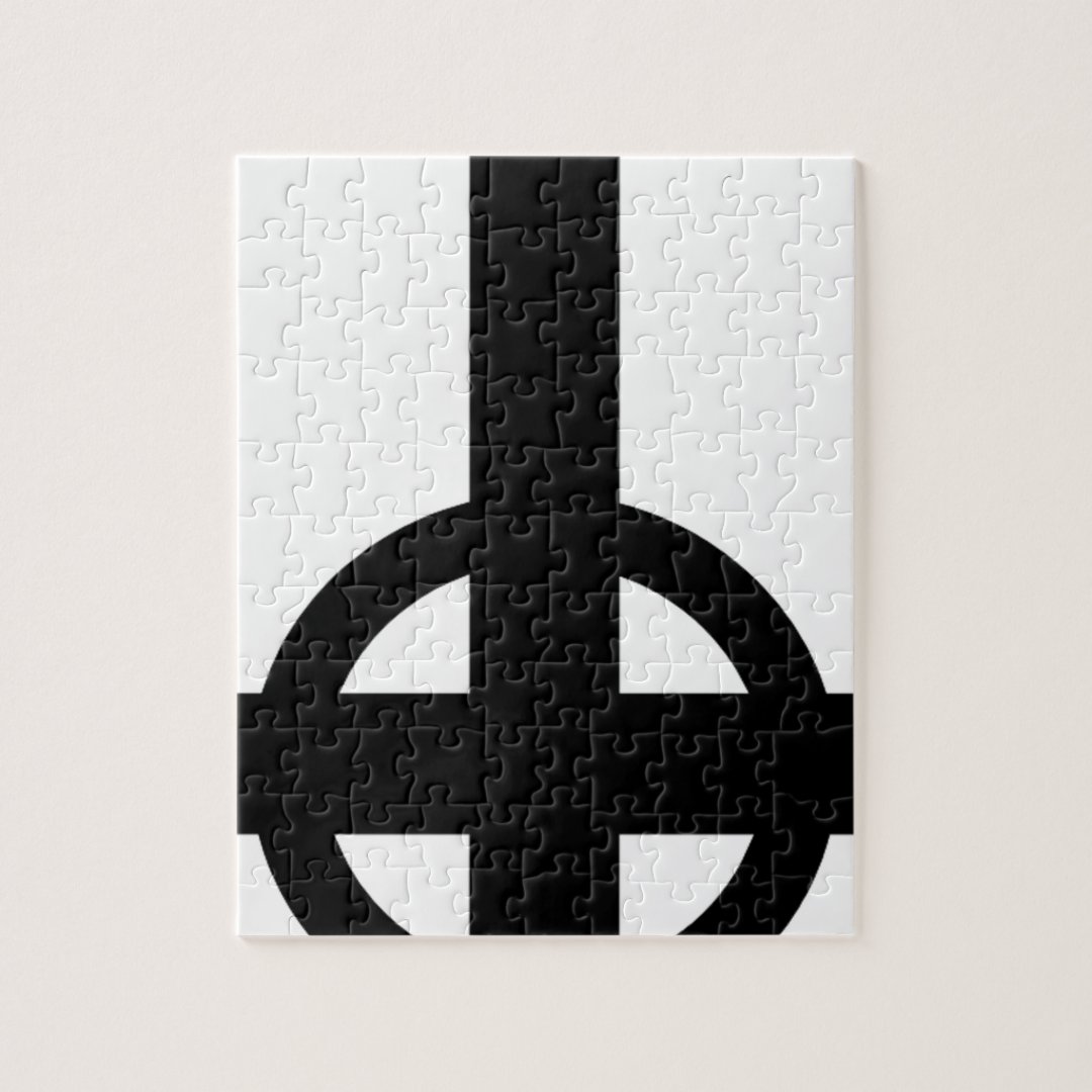 Upside Down Cross Jigsaw Puzzle | Zazzle