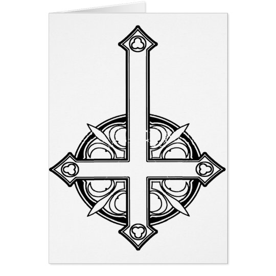 Upside Down Cross Pattern | Zazzle.com
