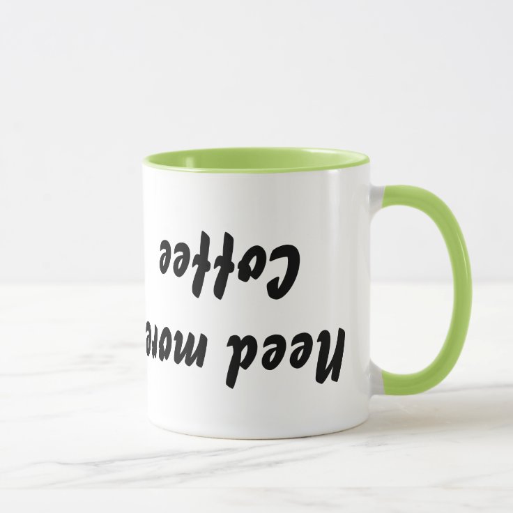 Upside down mug | Zazzle