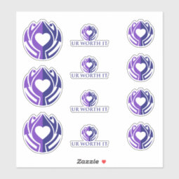 UR Worth It Sticker | Zazzle