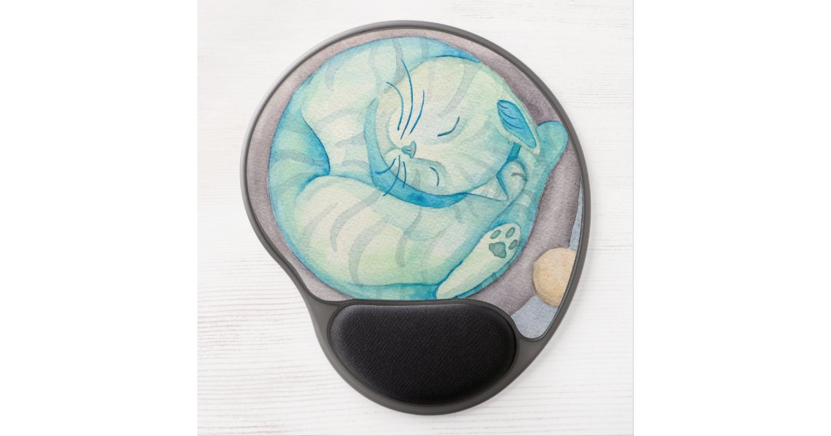 Uranus Cat Nap Mousepad | Zazzle