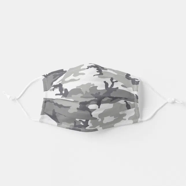 Urban Camo Pattern Adult Cloth Face Mask | Zazzle