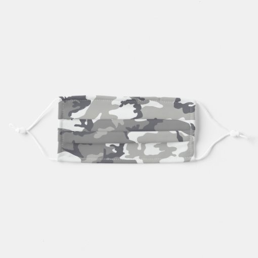 Urban Camo Pattern Adult Cloth Face Mask | Zazzle