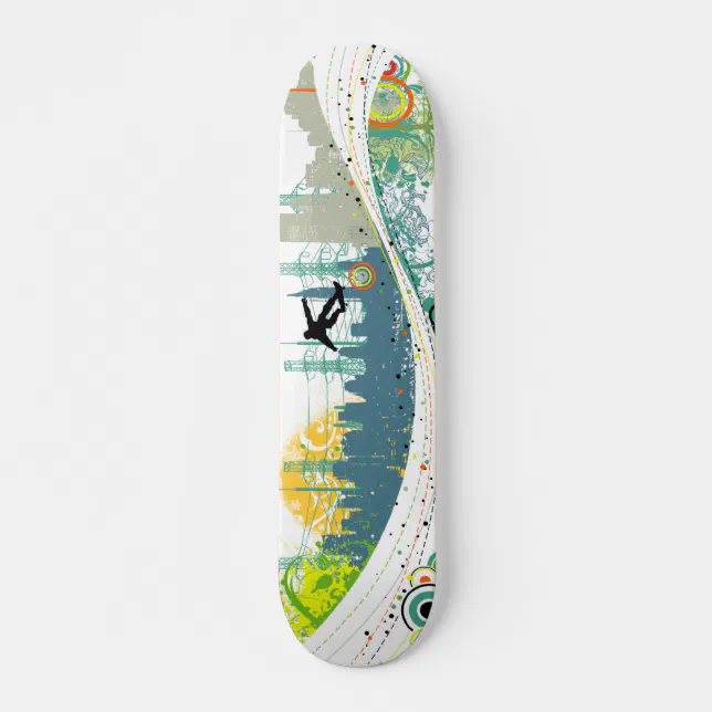 urban-wave skateboard | Zazzle